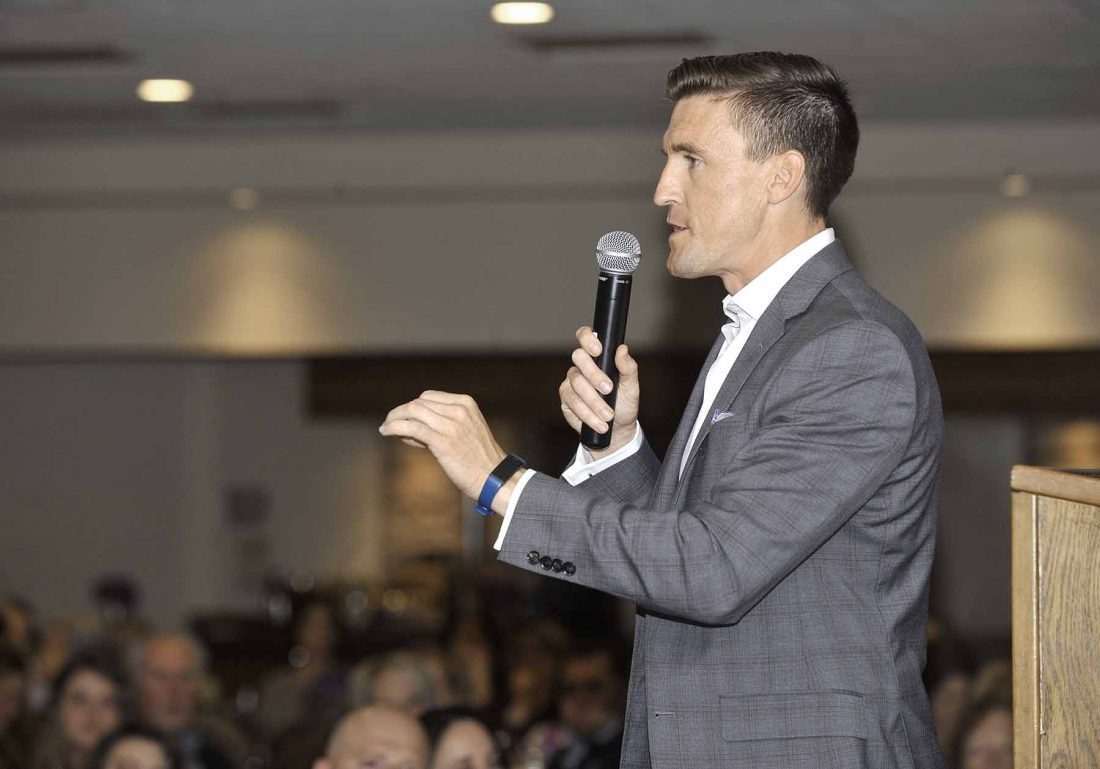 Be the driver of your own life, Tasler urges | News, Sports, Jobs ...